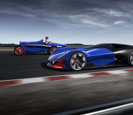 Peugeot L500 R HYbrid pour les 100 ans de la victoire Indy500